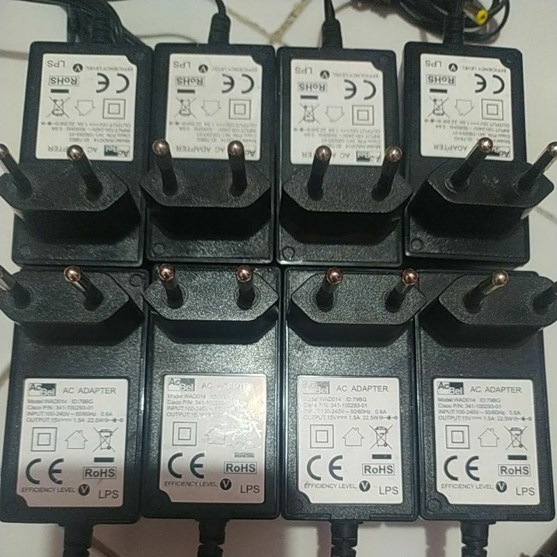 Jual ADAPTOR 15v 1.5A Merk AC BEL | Shopee Indonesia