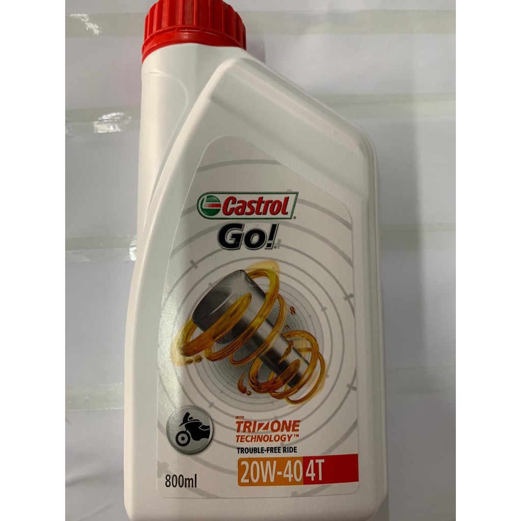 Jual CASTROL GO OIL 4T OLI MOTOR SYNTHETIC 0.8 Liter 800 mL | Shopee ...