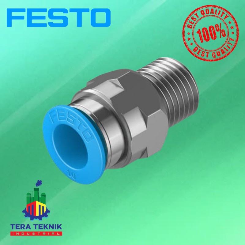 Jual FESTO PUSH-IN FITTING QS-1/8-8 ( 153004 ) ( READY STOCK ) | Shopee Indonesia