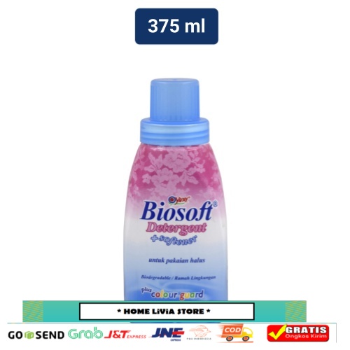 Jual Biosoft Detergent & Softener Botol 375 mL | Shopee Indonesia