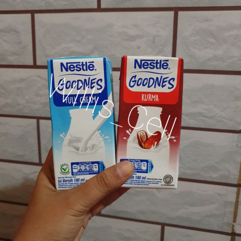 Jual Susu UHT Nestle Goodnes 180 ml | Shopee Indonesia