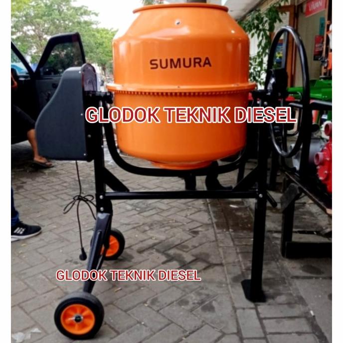 Jual Mesin Pengaduk Semen Molen Concrete Mixer 180 Liter Kualitas Terbaik | Shopee Indonesia