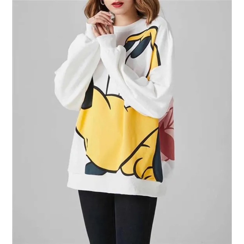 Jual oversized sweaters (goofy and donald) | Shopee Indonesia