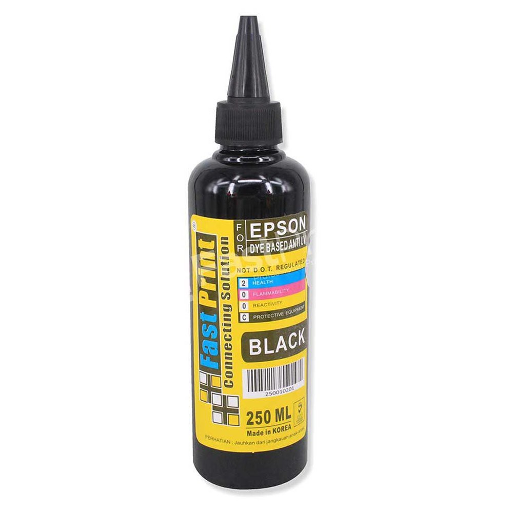 Jual Dijual Tinta Epson Dye Based Anti UV Black Ink 250ML Flash Sale ...