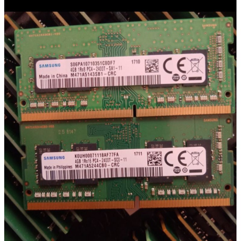Jual Ram laptop samsung ddr4 4gb 1rx16 1rx8 pc4 2400t 2400mhz pc19200 ...