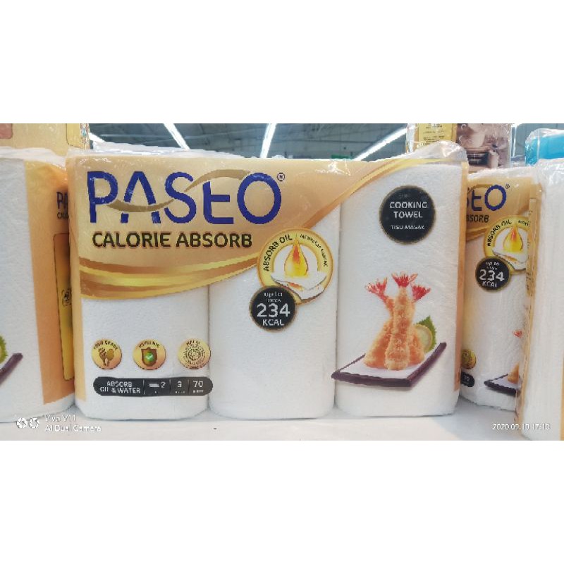 Jual PASEO calorie absorb - tissue tisu dapur - alas minyak / gorengan ...