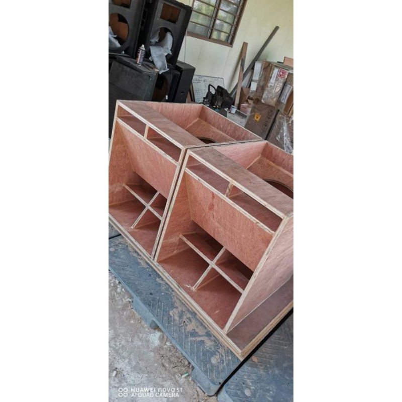 Jual Box speaker turbo port 12inch single , kosongan (tanpa speaker ...