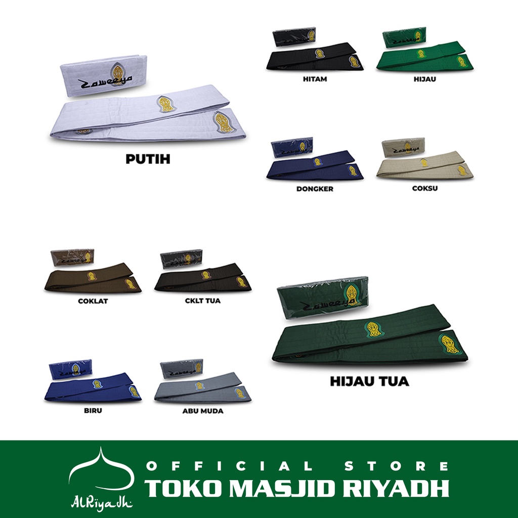 Jual Habwa ZAWEEYA Sabuk Duduk Terompah Warna | Shopee Indonesia