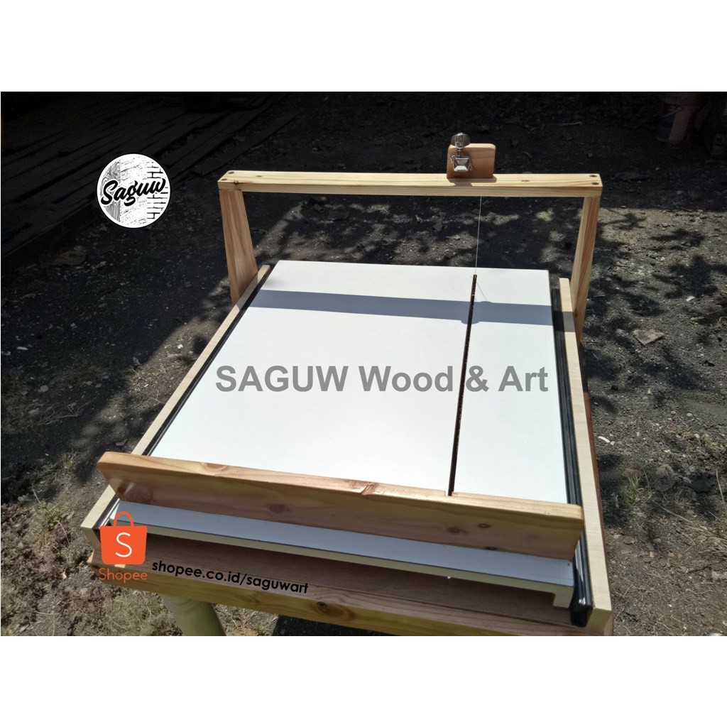 Jual SLIDING TABLE SAW SOAP CUTTER (MEJA PEMOTONG SABUN GESER) | Shopee ...