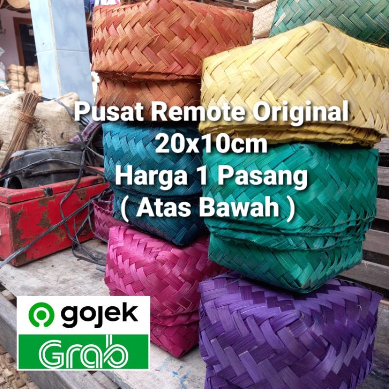 Jual BESEK BAMBU WARNA 20x10 BESEK NASI 20cm x 10cm PITI SEPASANG ...
