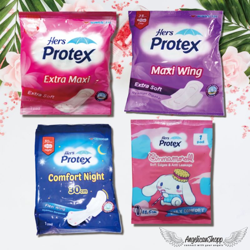 Jual PROTEX Pembalut Sachet / Pembalut Hers Protect Daily Comfort 1 ...