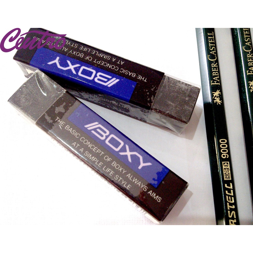 Jual Boxy Eraser Penghapus Hitam Ukuran Kecil EP-60BX | Shopee Indonesia