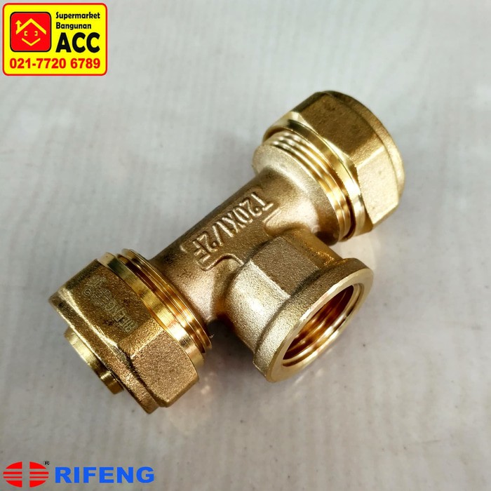 Jual Rifeng Tee Drat Dalam 3/4 x 1/2 (T1620 x 1/2F x 1620) | Shopee ...