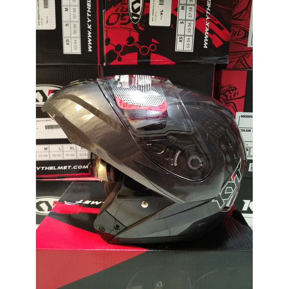 Jual KYT RRX 2visor solid ( Modular) | Shopee Indonesia