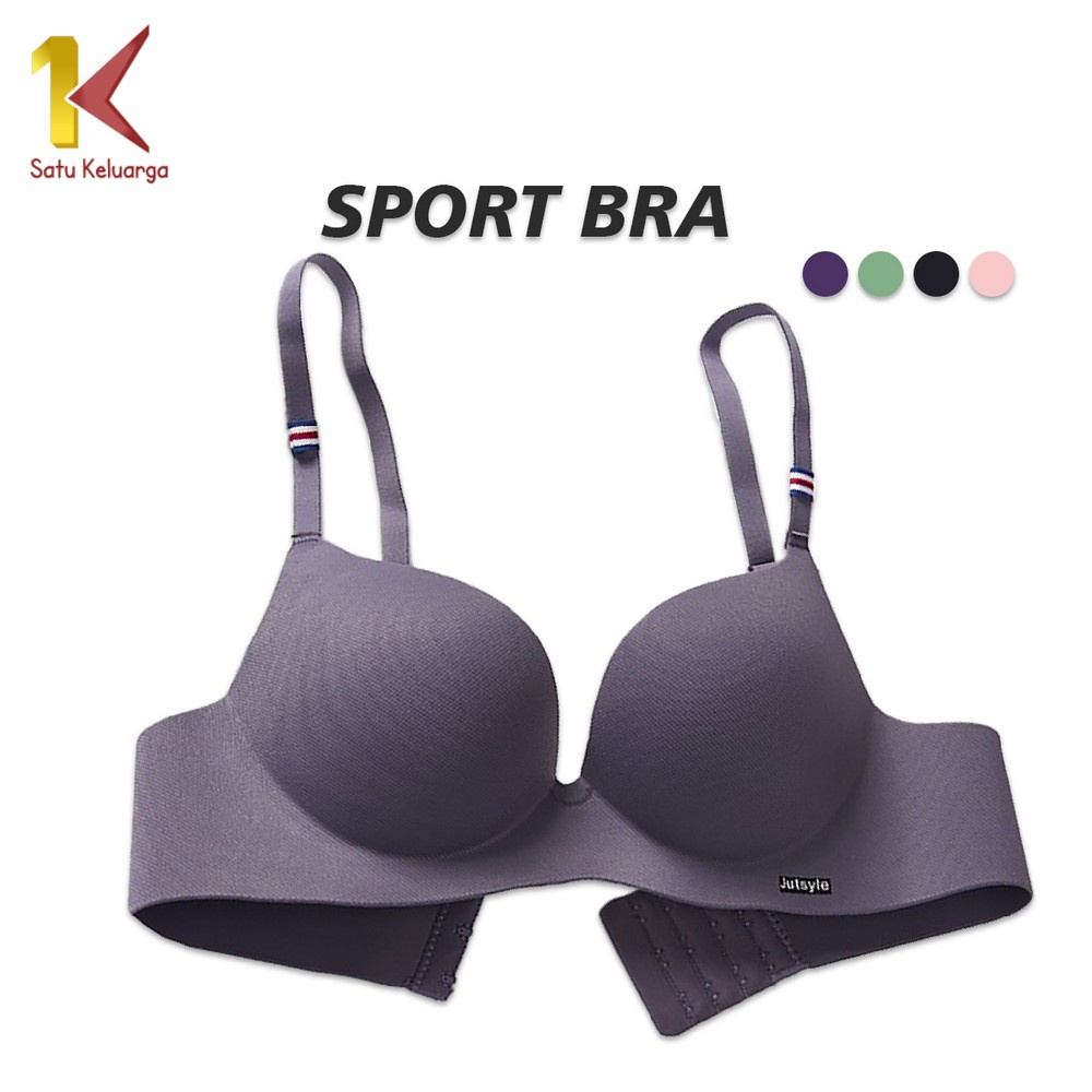 Jual 1K Sport Bra Push Up Pakaian Dalam Senam Zumba Jogging P100 Bra ...