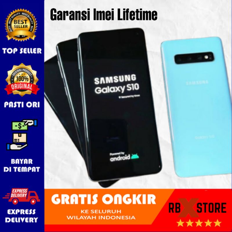 Jual SAMSUNG GALAXY S10 RAM 8GB 128GB SEKEN ASLI ORIGNAL. | Shopee ...
