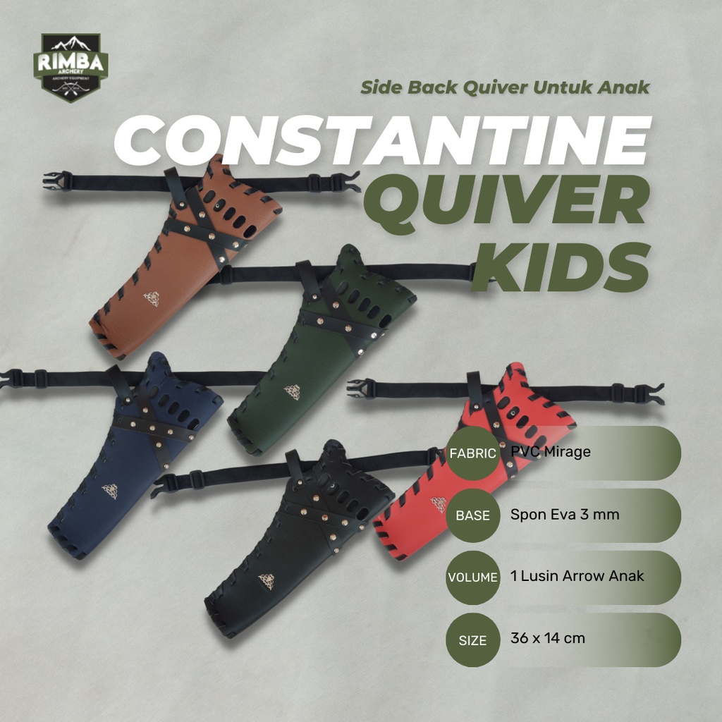 Jual Quiver Constantine Kids / Quiver Horsebow Anak / Quiver Konstantin ...