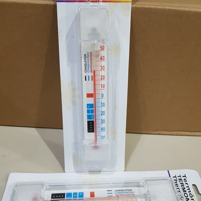 Jual Termometer Kulkas batang -50c s/d 50c Thermometer refrigerator ...