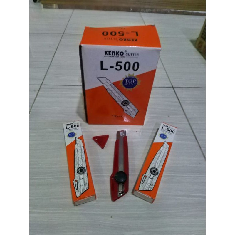Jual Cutter L-500 Kenko | Cutter bagus | Shopee Indonesia