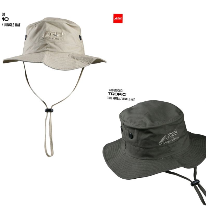 Jual topi rimba original arei tropic jungle hat arei outdoorgear ...