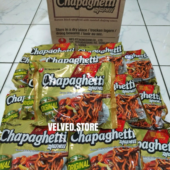 Jual impor-mie- chapaghetti nongshim original / chapagetti ramdon ...