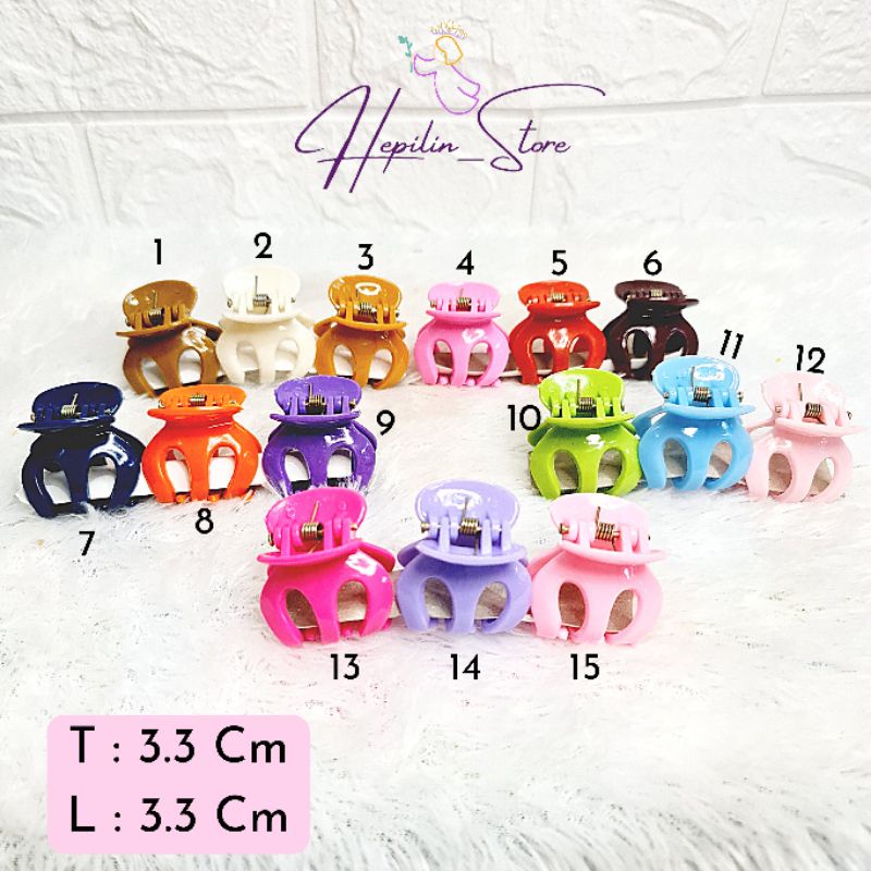 Jual [ No.17 ] Jedai 3 ruas 3 Cm Warna Warni Murah ECER 1 BIJI / Jedai ...