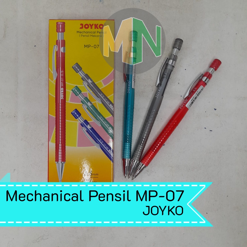 Jual Pensil Mekanik JOYKO MP-07 0.5 mm (Mechanical Pencil 0.5mm ...
