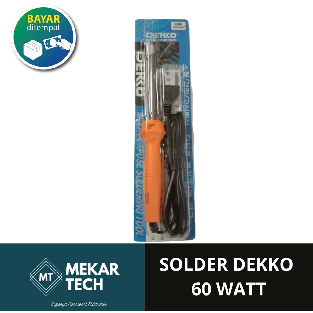 Jual SOLDER DEKKO 60 WATT | Shopee Indonesia