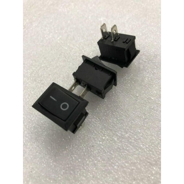 Jual Saklar Rocker Switch 2 pin saklar 2 kaki karaoke kecil | Shopee ...