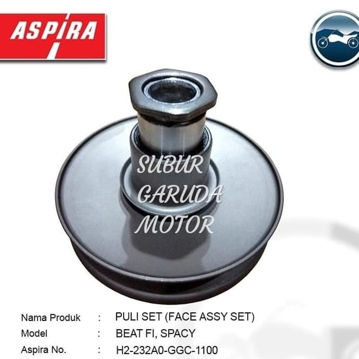 Jual PULLY ONLY BEAT SCOOPY SPACY FI VARIO 110 INJEKSI GGC PULI SET ...