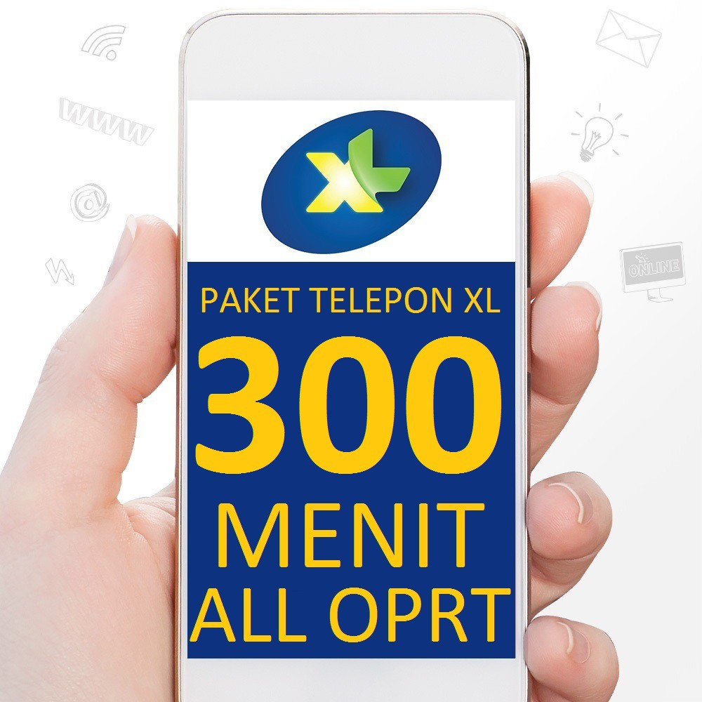 Jual PAKET TELEPON SMS XL ALL OPERATOR DAN SESAMA 300 menit 250menit ...