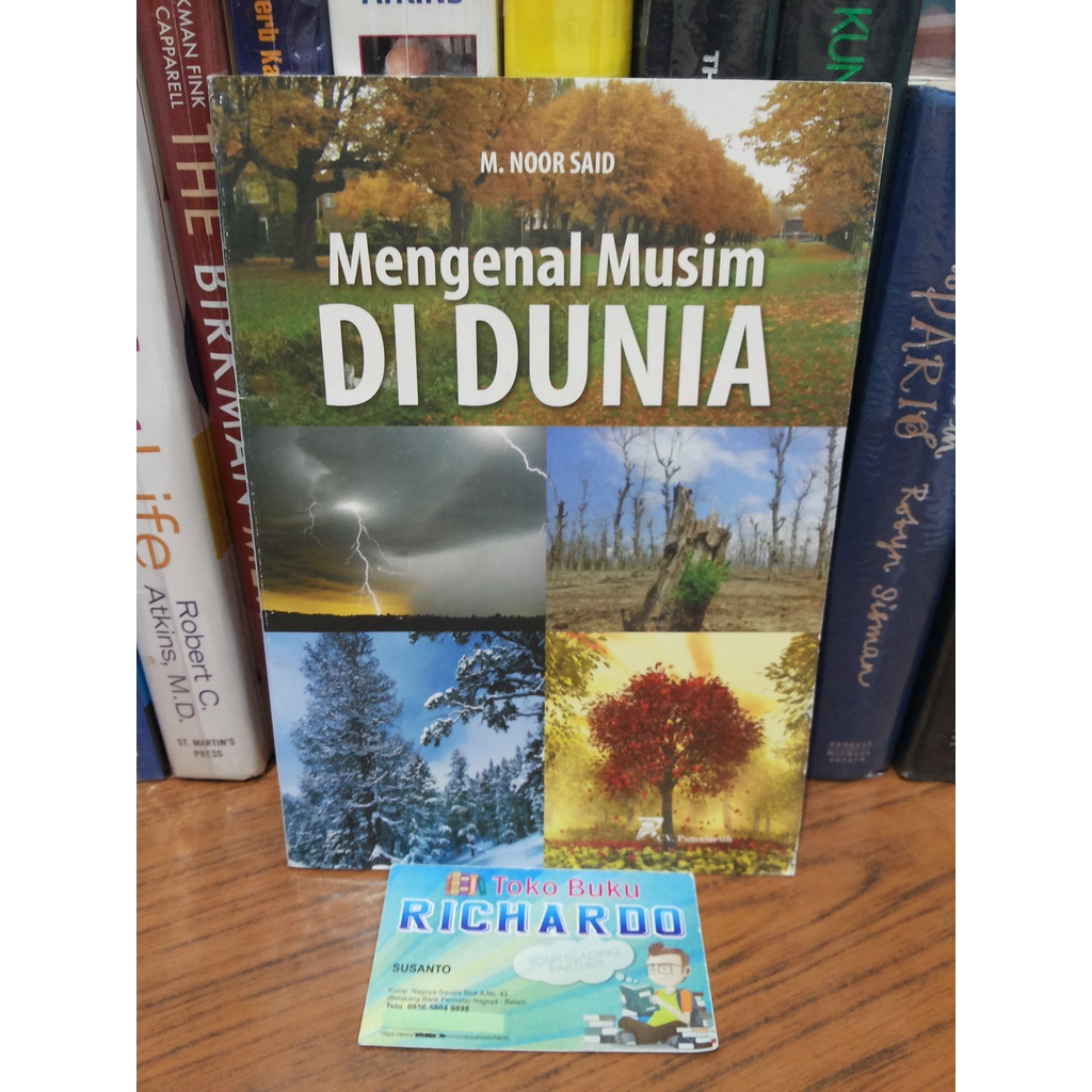 Jual Buku Mengenal Musim di Dunia --- M. Noor Said | Shopee Indonesia