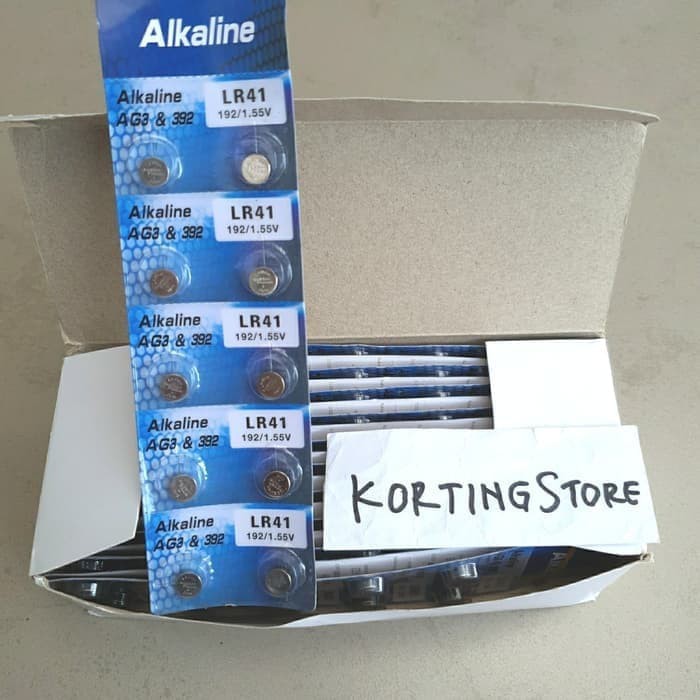 Jual Baterai Battery Button Cell AG3 LR41 L736 392 SR736 V36A 192 Batre Jam | Shopee Indonesia