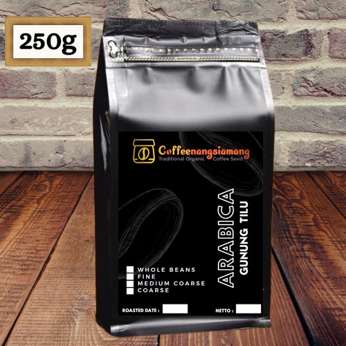 Jual KOPI ARABIKA GUNUNG TILU 250g PREMIUM - (Biji/Giling) | Shopee Indonesia