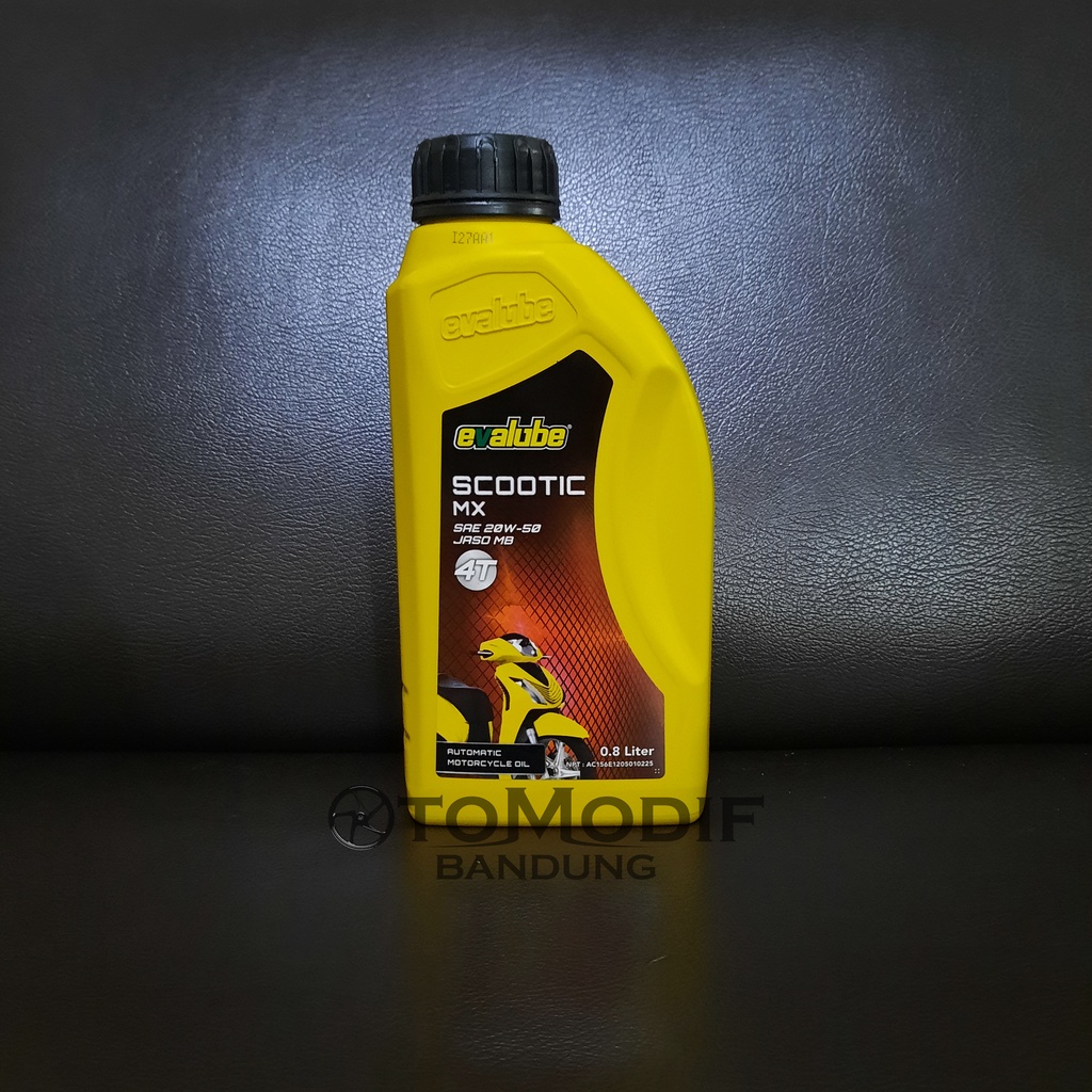Jual Evalube Scootic MX Oli Mesin Motor Matic Universal Oil 4 Tak 800ml ...