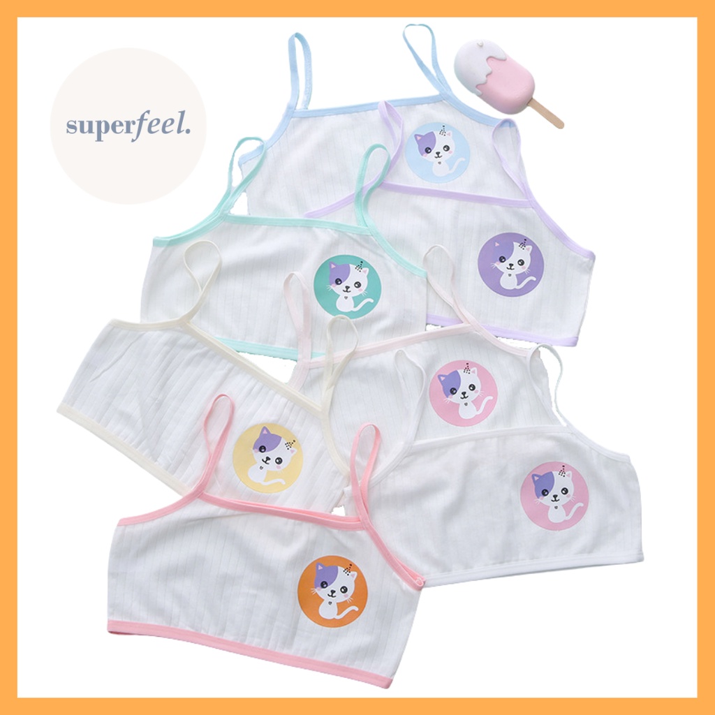 Jual SFL MINISET KATUN BRA BH ANAK SEKOLAH KITTEN PEREMPUAN SD SMP MINI ...