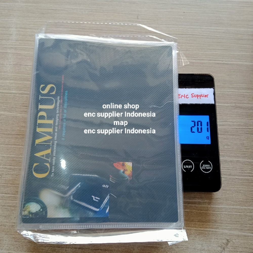 Jual KENKO 1 buah binder note file map campus kecil A5 tempat loose ...