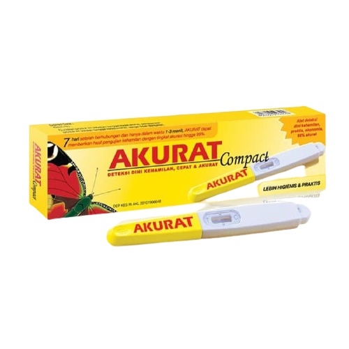 Jual Akurat Compact tes kehamilan | Tespek Akurat compact | Shopee ...