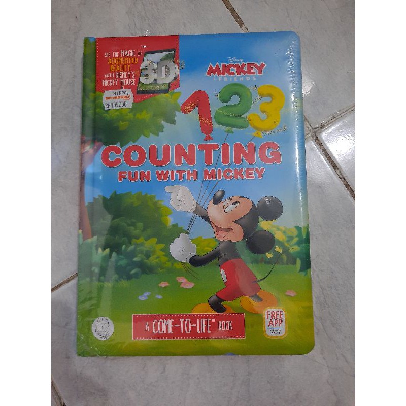 Jual 123 Counting Fun With Mickey 3D ABC Fun With Mickey 3D book Little ...