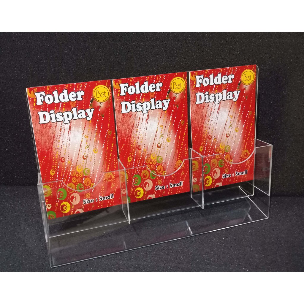 Jual Papan Akrilik Folder Display Akrilik | Shopee Indonesia