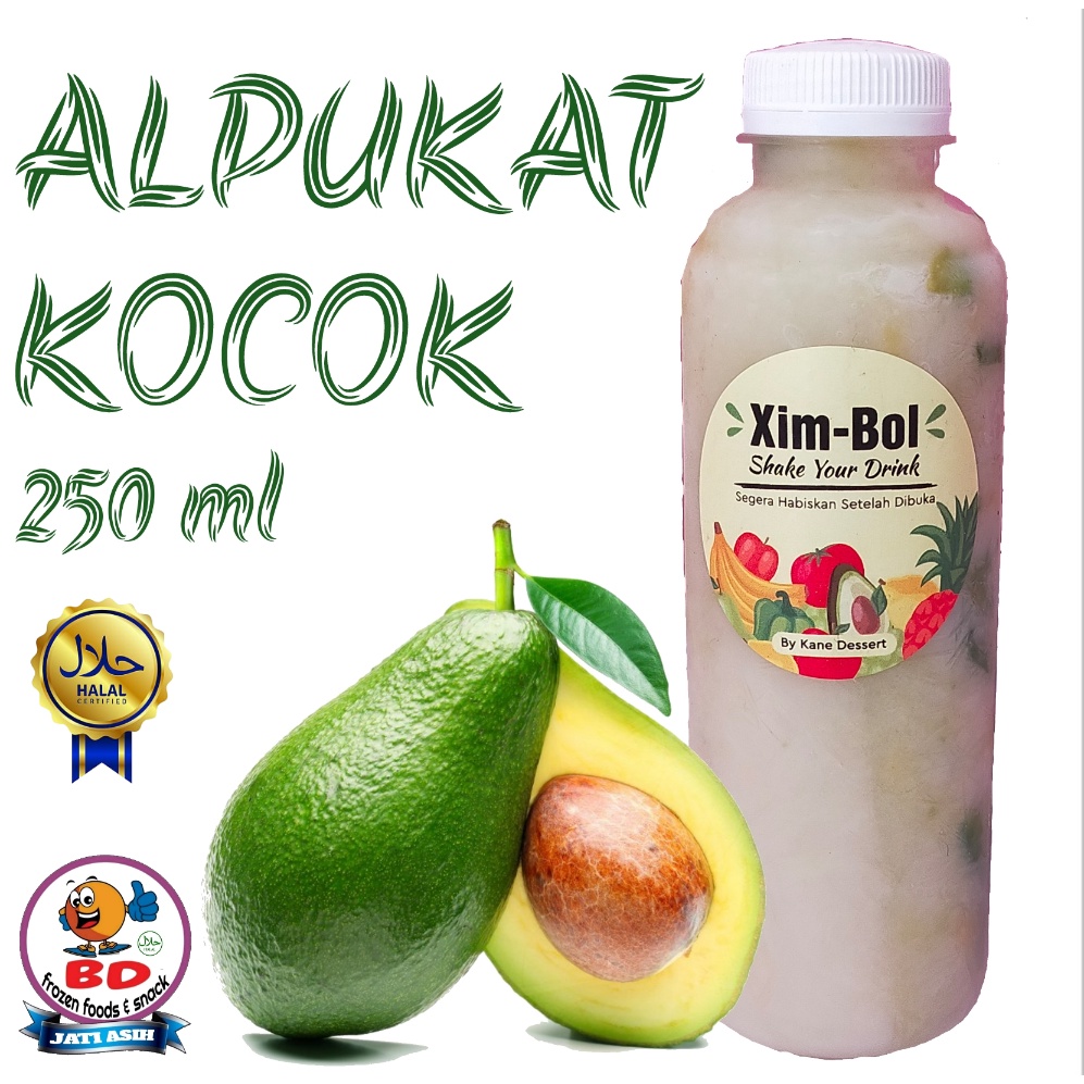 Jual Alpukat Kocok Original (Tanpa Pengawet) 250ml | Shopee Indonesia