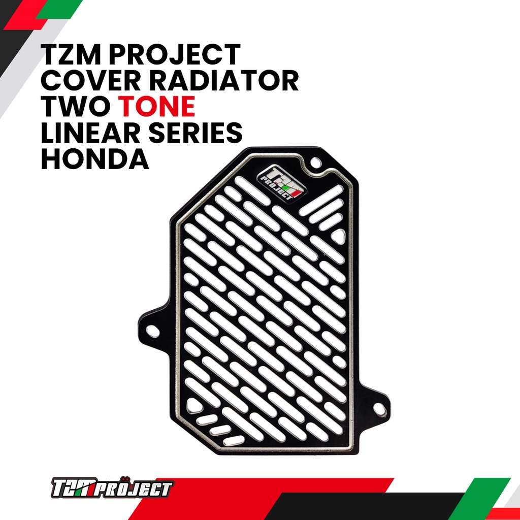Jual TZM Project Cover Radiator Linear Two Tone Series for Honda PCX ...