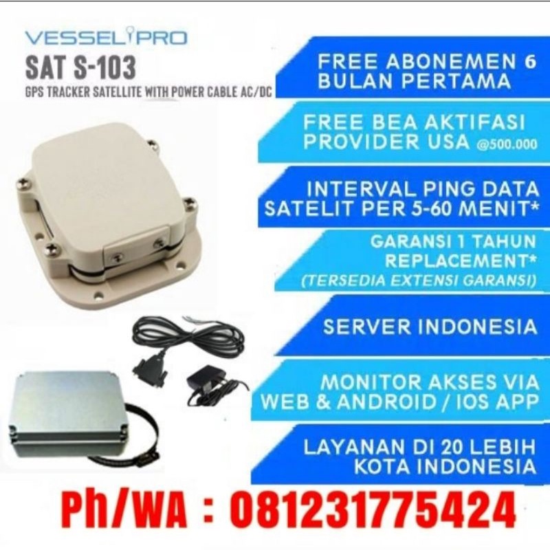 Jual GPS tracker kapal GPS tracking kapal laut GPS vessel tracker ...