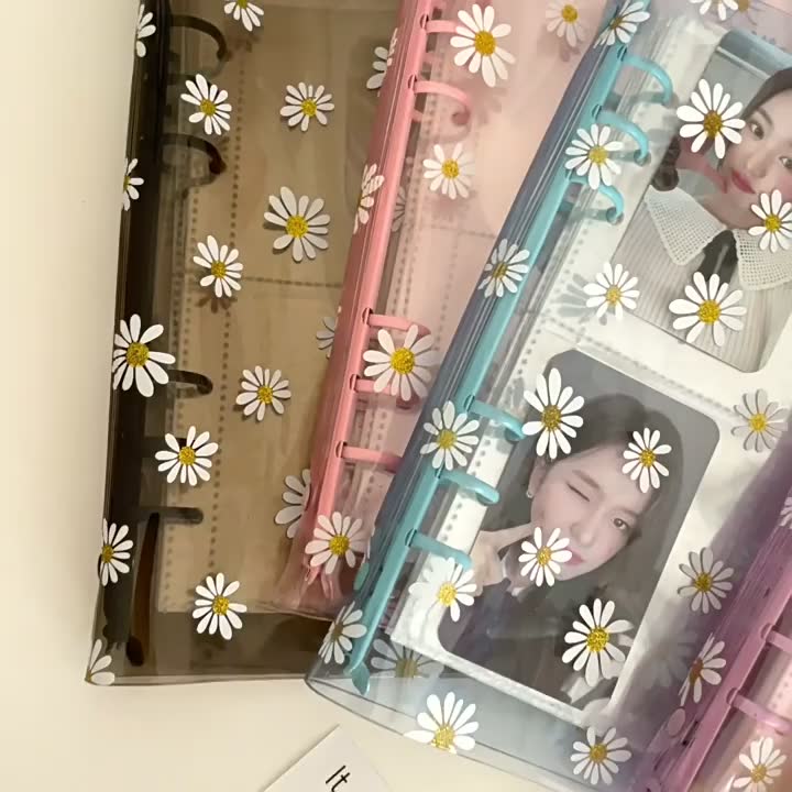 Jual Binder A5 Binder A6 Transparan 6 Ring Binder A5 Bening Journal ...