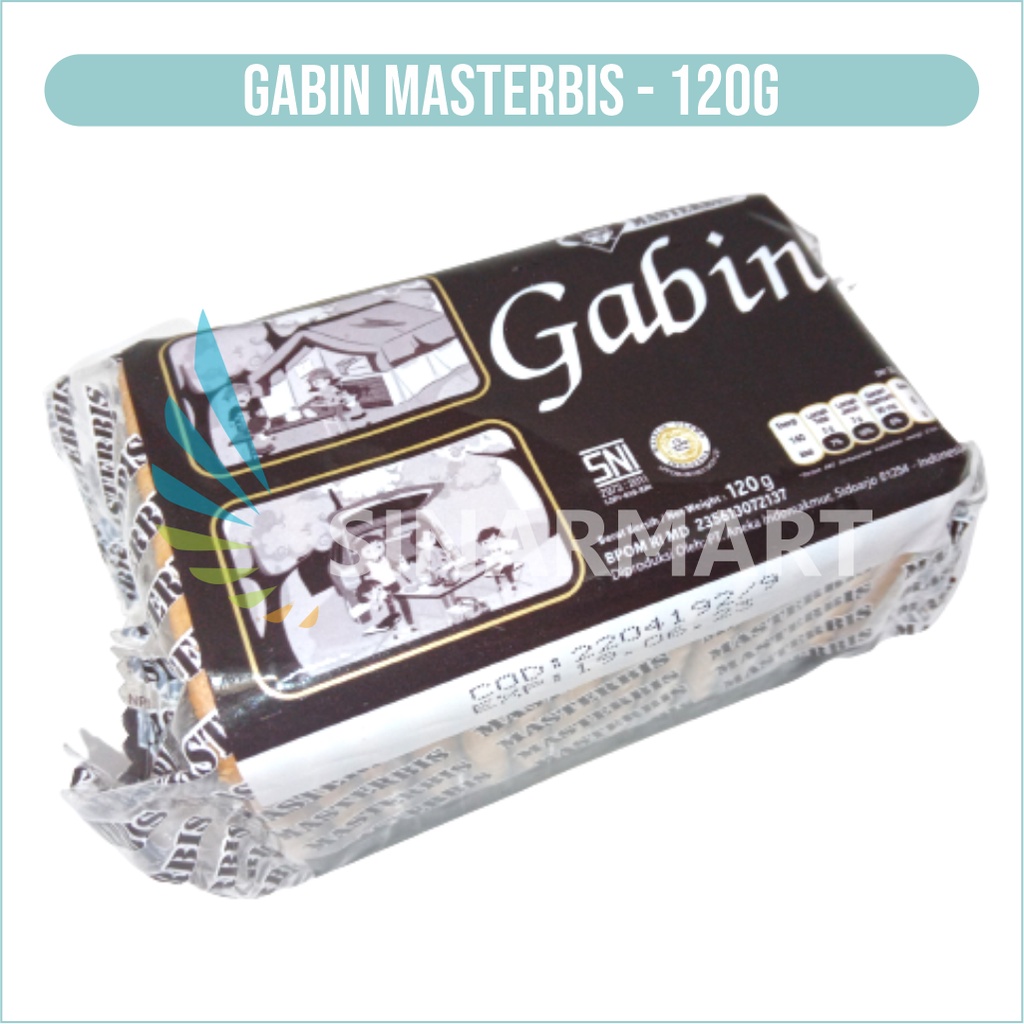 Jual AIM BISKUIT MASTERBIS GABIN KABIN 120 GRAM | Shopee Indonesia