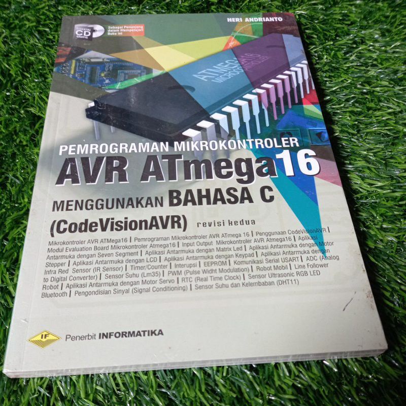 Jual BUKU PEMROGRAMAN MIKROKONTROLER AVR ATMEGA 16 | Shopee Indonesia