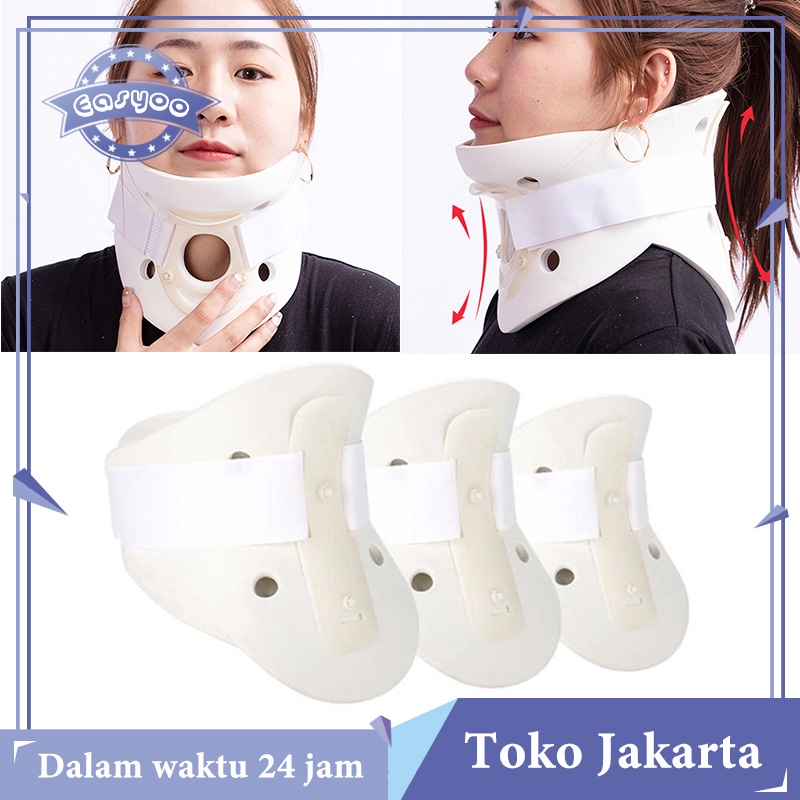 Jual Cervical Collar Alat Penyangga Leher Putih Penyangga Leher Terapi ...