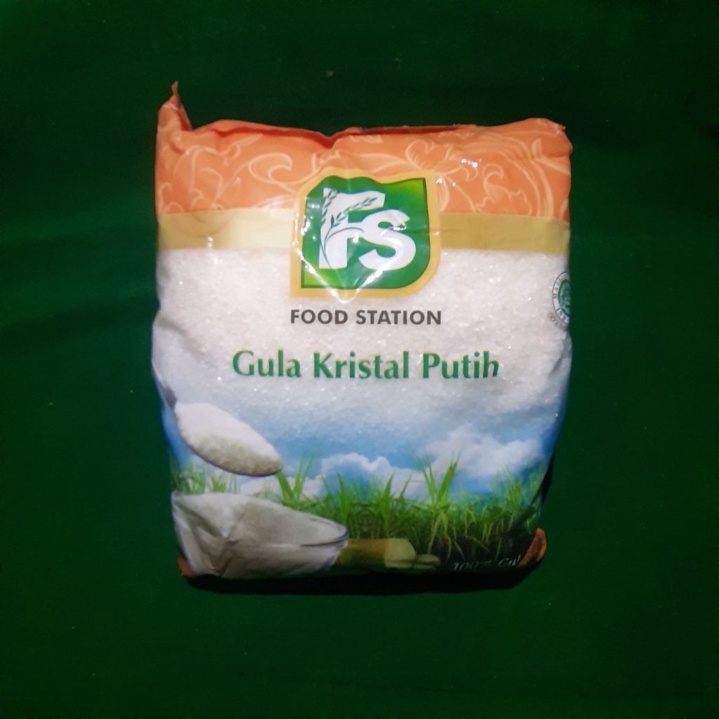 Jual Food Station -FS Gula Pasir Premium 1kg Gula Termurah | Shopee ...