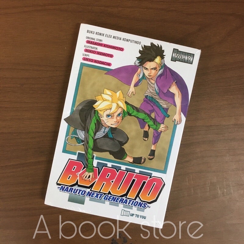 Jual Komik Boruto Next Generation vol. 9 ORIGINAL SEGEL | Shopee Indonesia