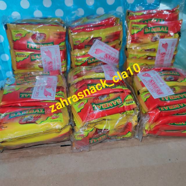 Jual Saos sachet murah Sambal Prima 9gr isi 25pcs | Shopee Indonesia